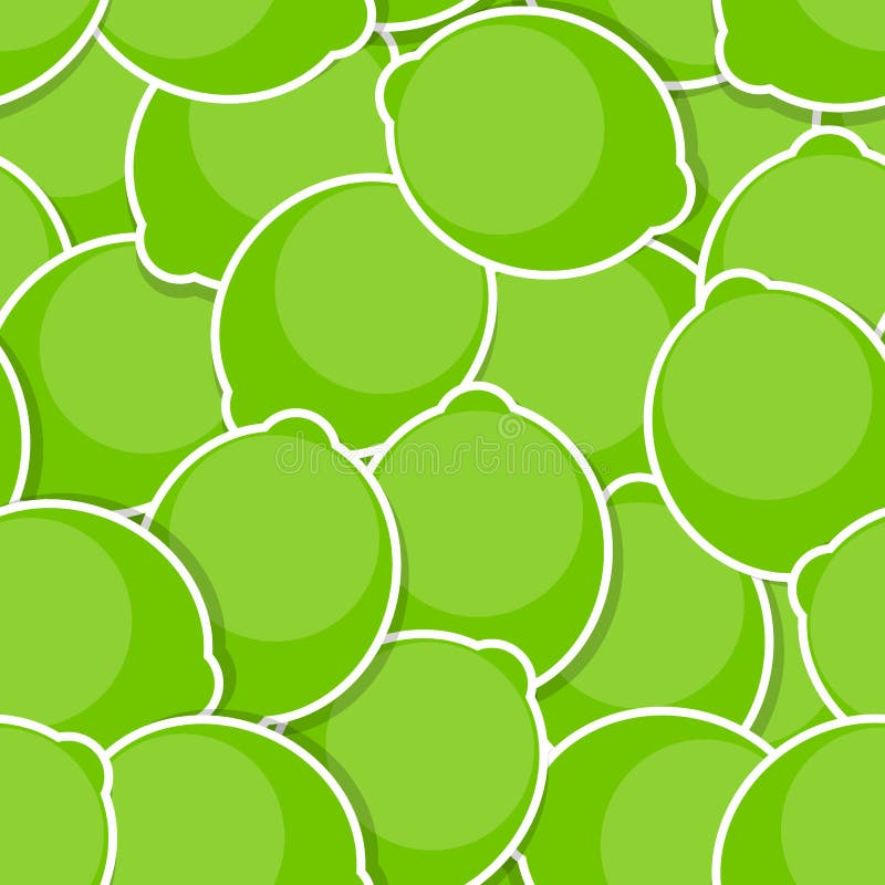 Seamless Pattern Background from Lime Vector Stock Vector ...
