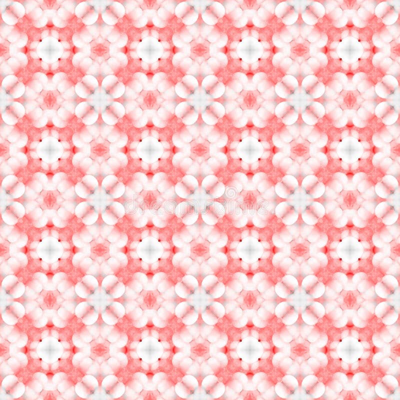 Seamless Pattern Background of Red Color Stock Illustration ...