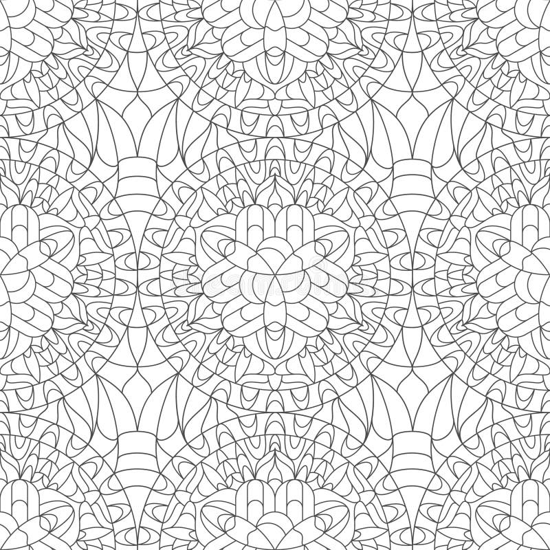 Seamless Pattern. the Background of Simple Lines Creates a Pattern ...