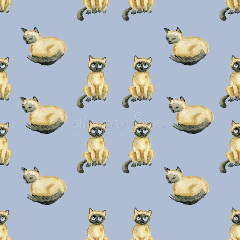 Seamless Pattern Background Texture Fabric Digital Paper with Cute ...