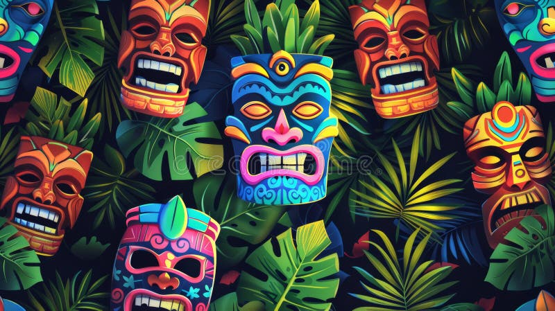 Ritual Masks Stock Illustrations – 1,025 Ritual Masks Stock ...