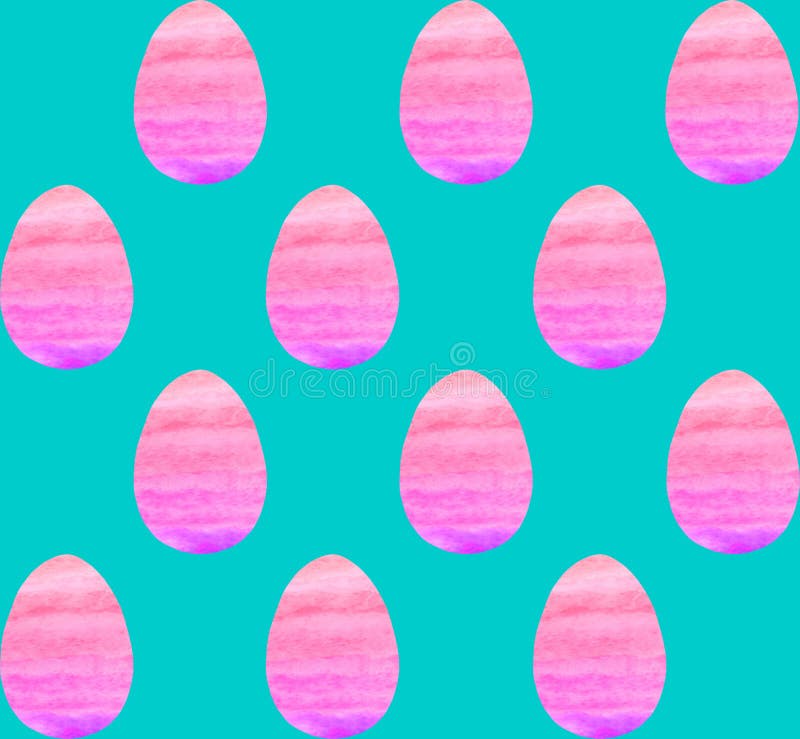 Seamless Pattern, Backgrounds, Textures of Colored Abstract Easter Eggs ...
