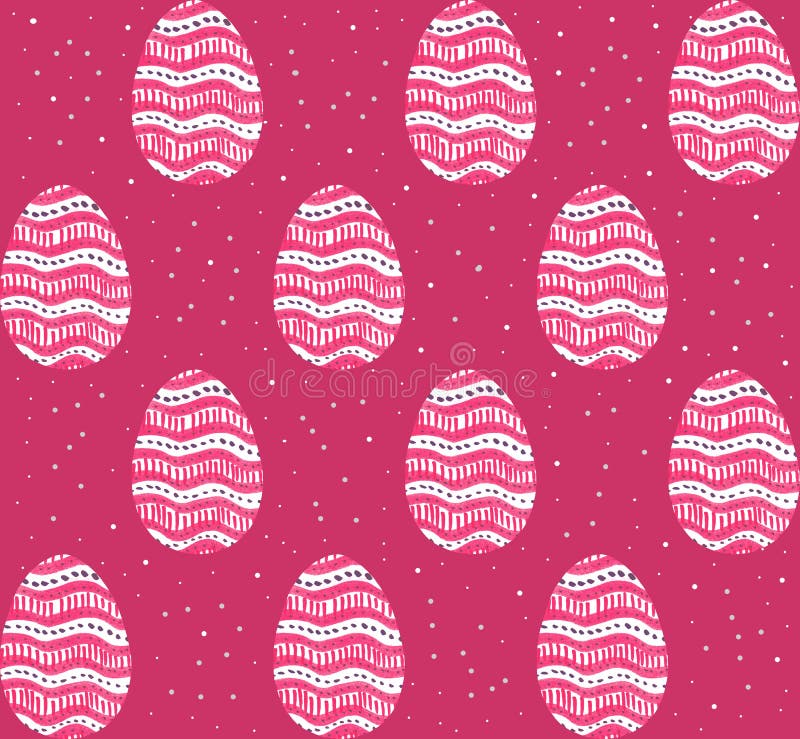 Seamless Pattern, Backgrounds, Textures Of Colored Abstract Easter Eggs ...