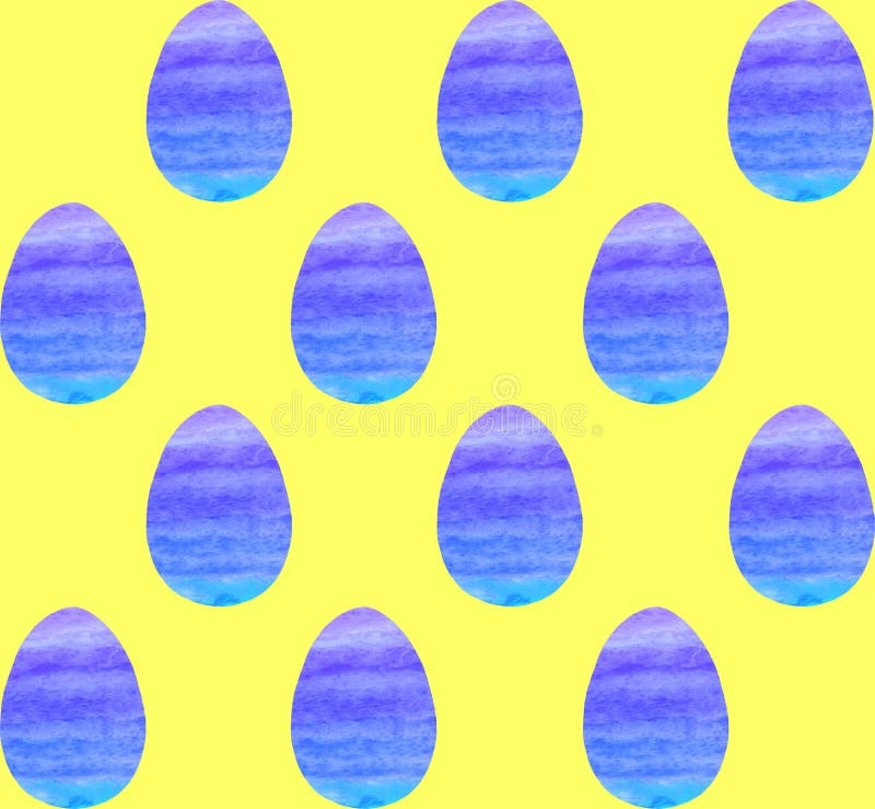 Seamless Pattern, Backgrounds, Textures of Colored Abstract Easter Eggs ...