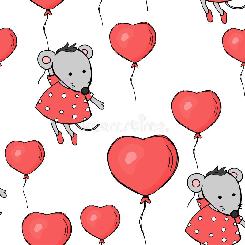 Heart Mouse Shape Stock Illustrations – 672 Heart Mouse Shape Stock ...