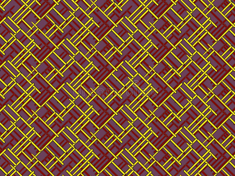 Seamless Pattern with Bamboo Sticks Stock Illustration - Illustration ...