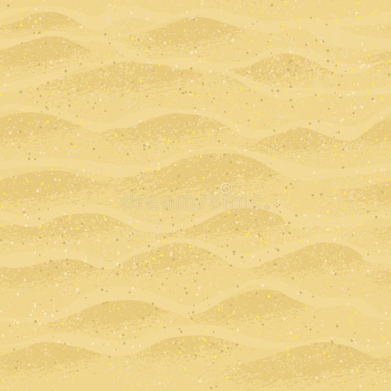 Seamless Pattern with Beach Sand. Stock Vector - Illustration of coast ...