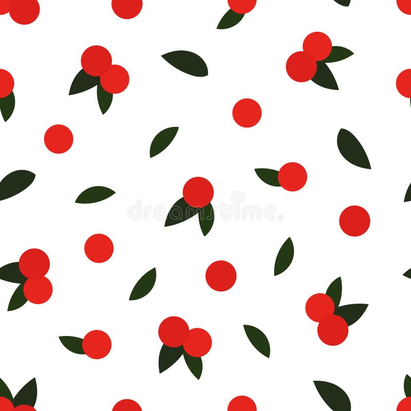 Seamless pattern of berry stock vector. Illustration of postcard ...