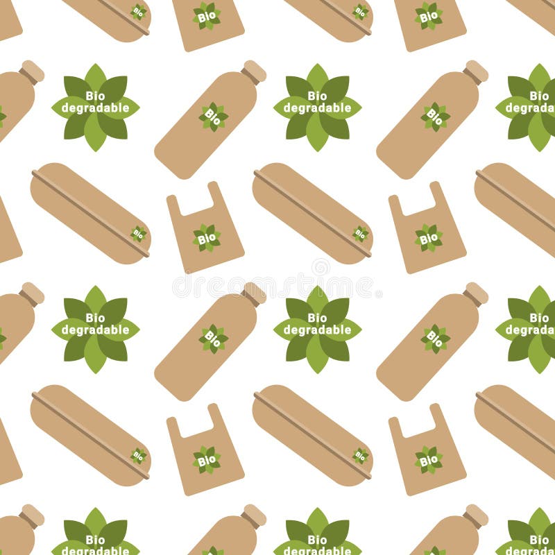 Biodegradable Packaging Concept Stock Illustrations – 3,143 ...