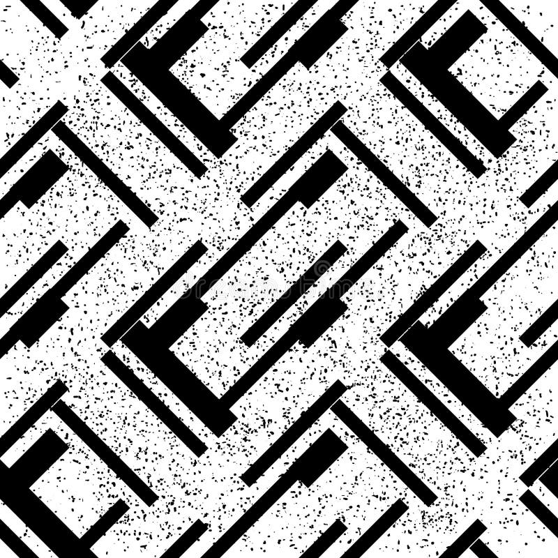 2328 Seamless Pattern with Black Bands, Modern Stylish Image. Stock ...