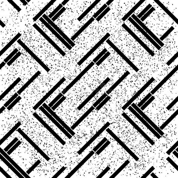 2329 Seamless Pattern with Black Bands, Modern Stylish Image. Stock ...