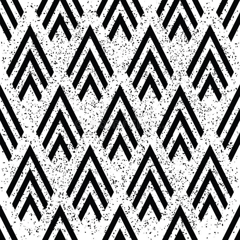 3427 Seamless Pattern with Black Bands, Modern Stylish Image. Stock ...