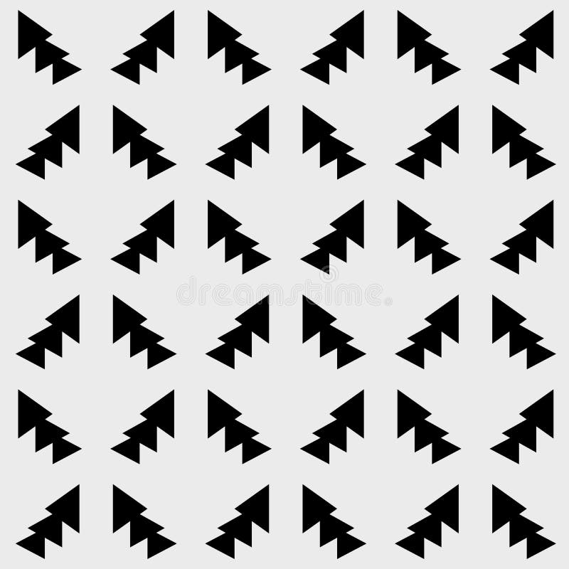 Geometric Black White Scale Pattern Stock Illustration - Illustration ...