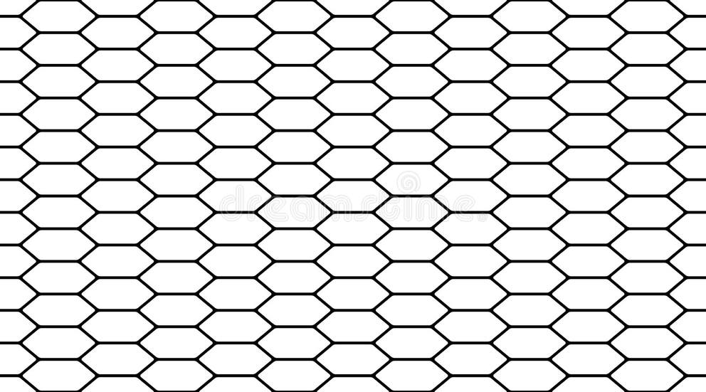 Hexagonal Netting Stock Illustrations – 532 Hexagonal Netting Stock ...