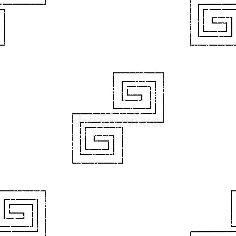 Seamless Pattern with Black Outline Geometric Forms Texture 1 8016 ...