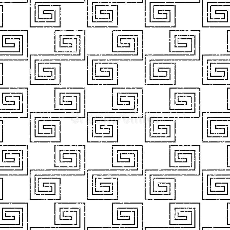 Seamless Pattern with Black Outline Geometric Forms Texture 4 7994 ...