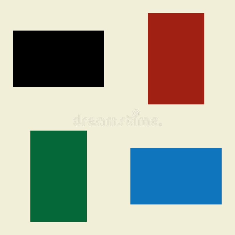 Seamless Pattern with Colored Rectangles Stock Vector - Illustration of ...