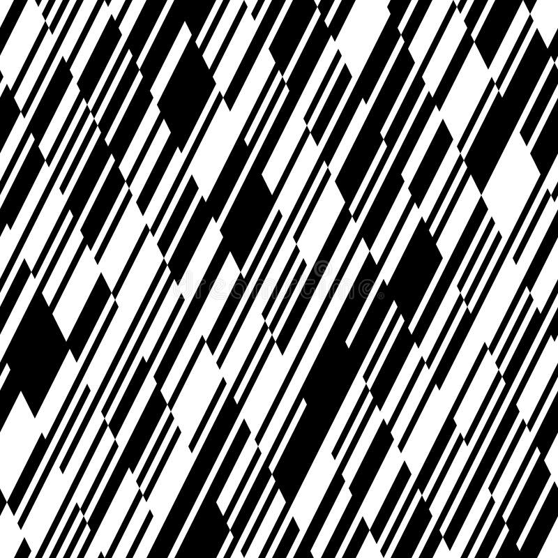 Seamless Pattern with Black Segments Stock Vector - Illustration of ...