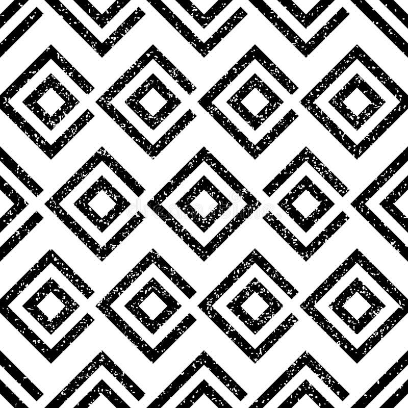 Seamless Pattern with Black Squares 7582, Modern Stylish Image. Stock ...