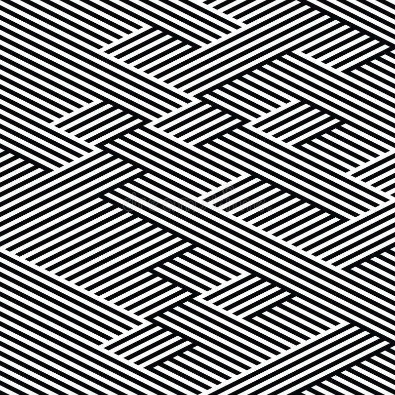 Seamless Pattern with Black Streaks (9), Modern Stylish Image. Stock ...