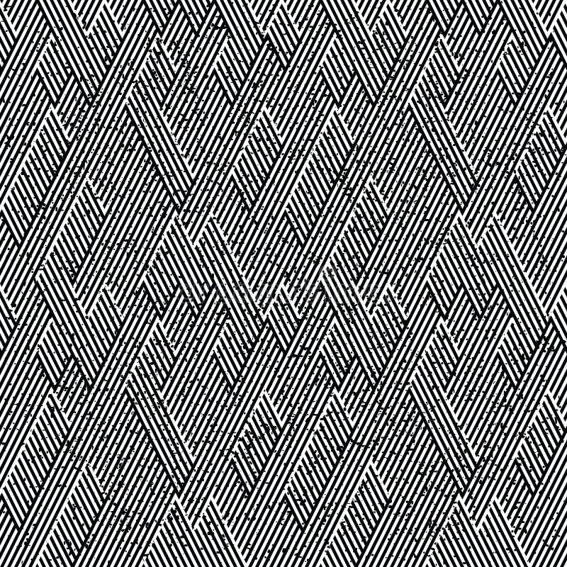 Seamless Pattern with Black Streaks 6387, Modern Stylish Image. Stock ...
