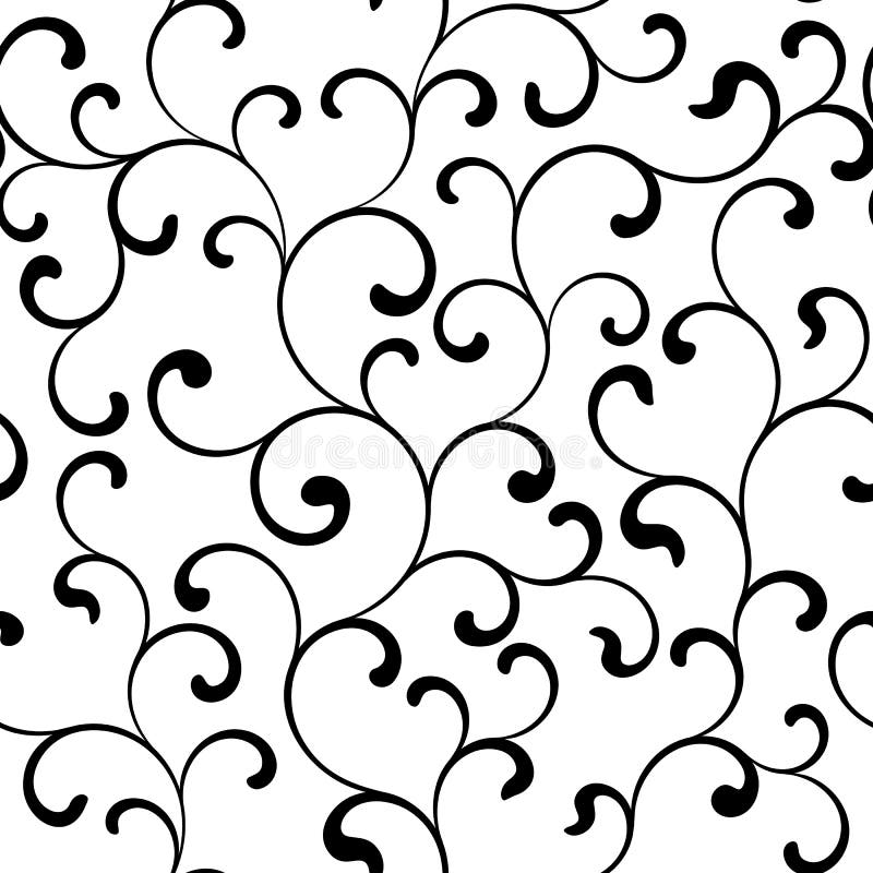 Swirl Design Clipart Free Printable