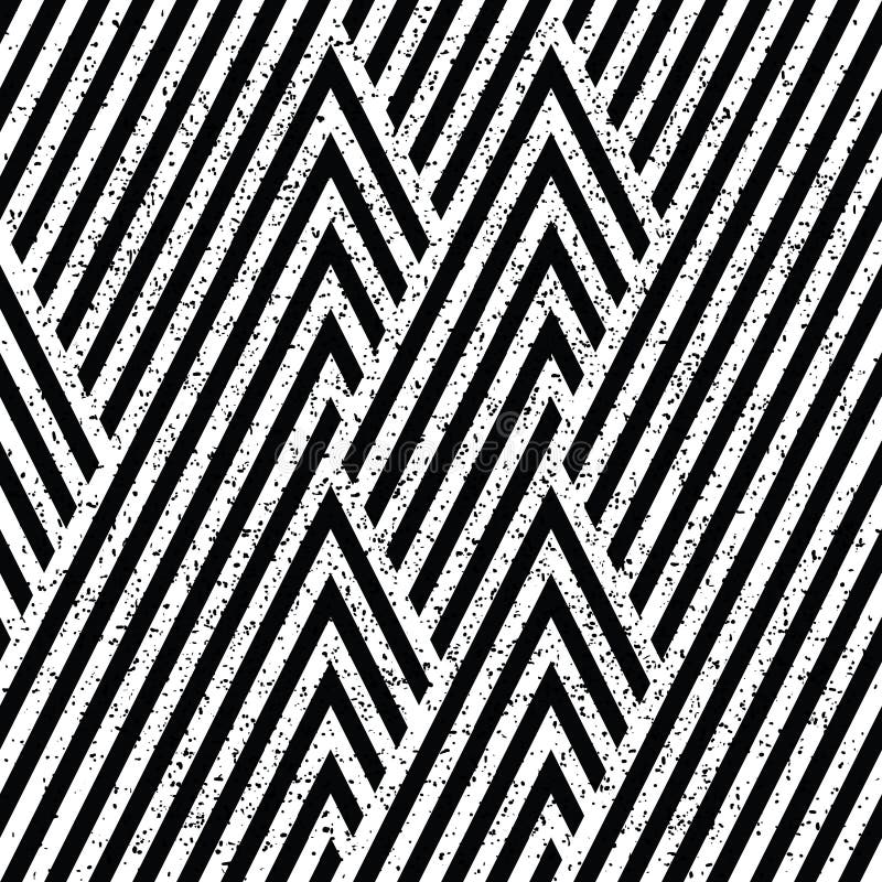 2991 Seamless Pattern with Black and White Lines, Modern Stylish Image ...