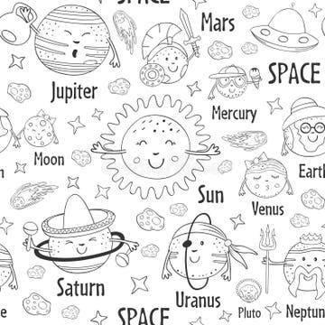 Cute Planets Names Stock Illustrations – 29 Cute Planets Names Stock ...