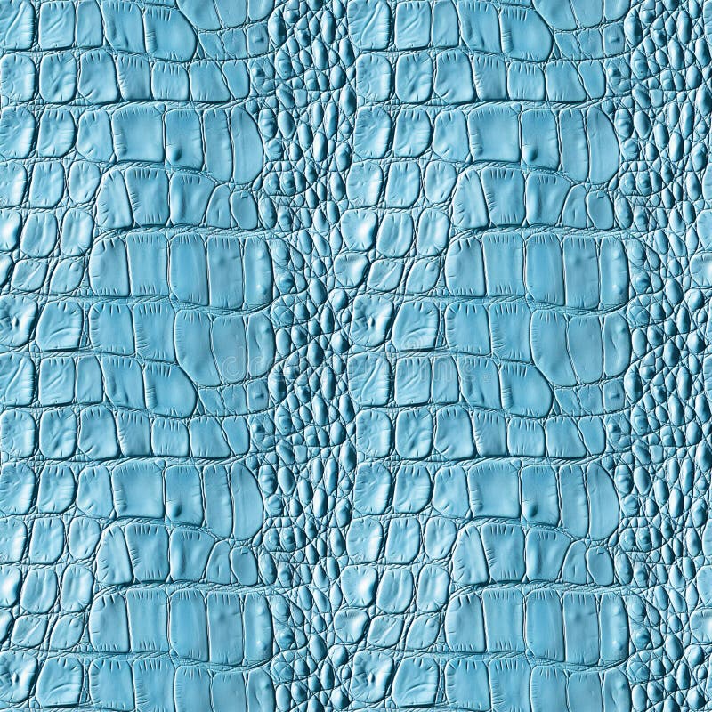 Seamless Pattern with Light Blue Crocodile Leather Texture. Stock ...