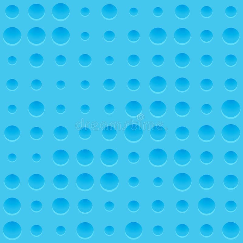 Seamless Pattern with Blue Ornate Stock Vector - Illustration of ...