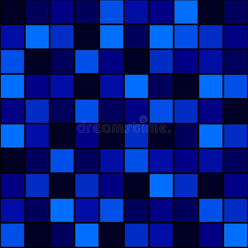 Seamless pattern blue stock vector. Illustration of pattern - 62158994