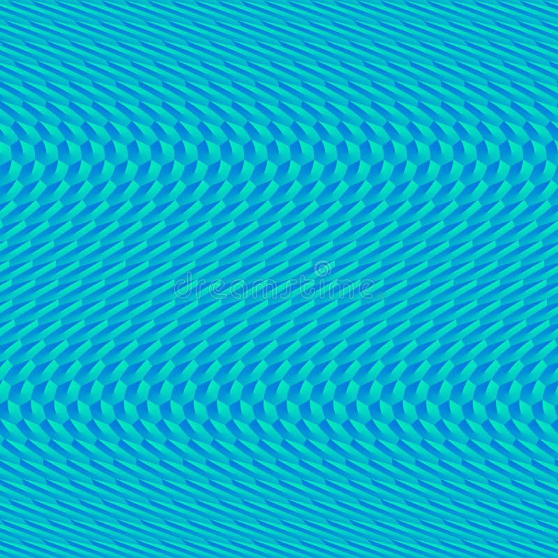 Seamless Pattern Blue and Turquoise Shapes. Stock Illustration ...