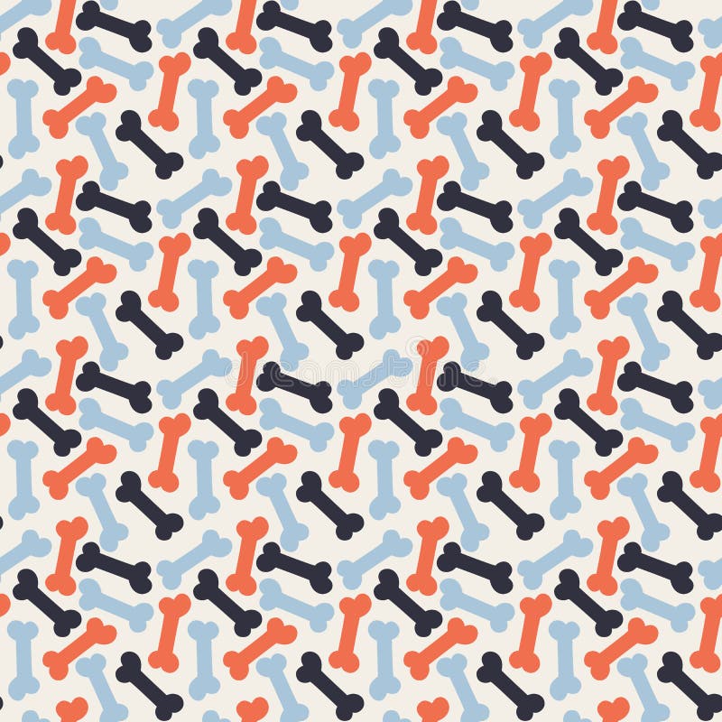 Seamless Bone Texture Pattern Greyscale Background Stock Illustration ...