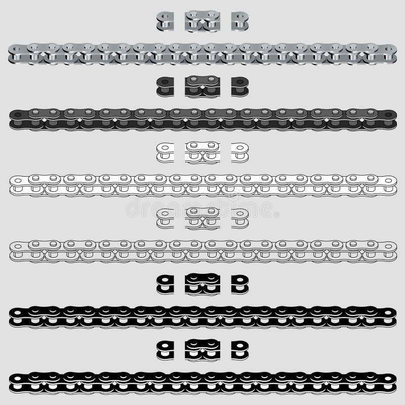Motorcycle Chain Border Stock Illustrations – 66 Motorcycle Chain ...