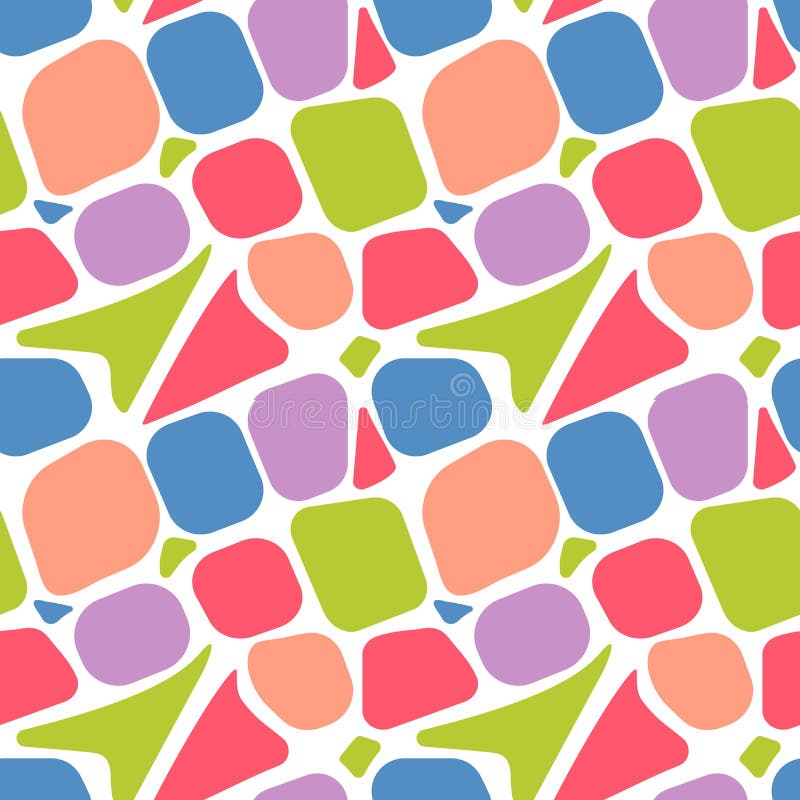 Seamless Pattern with Bright Spots Stock Vector - Illustration of ...