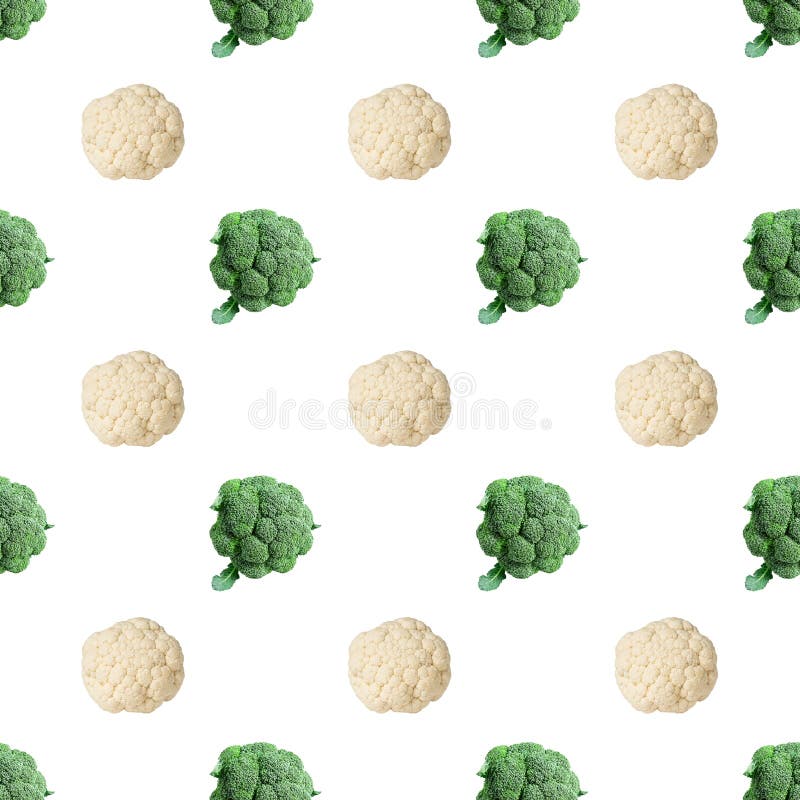 Pattern of Cauliflower Up Close Stock Photo - Image of background ...