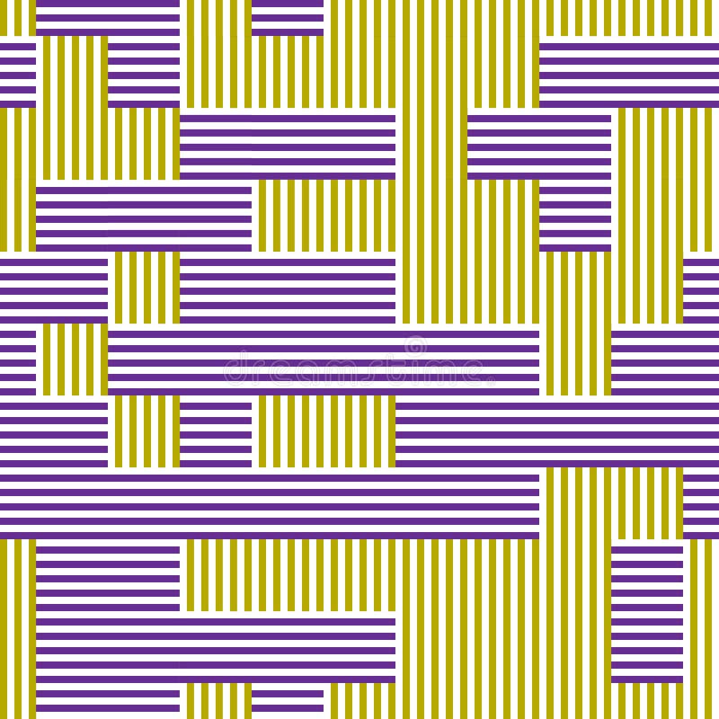 Seamless Pattern of Broken Colored Lines Stock Vector - Illustration of ...