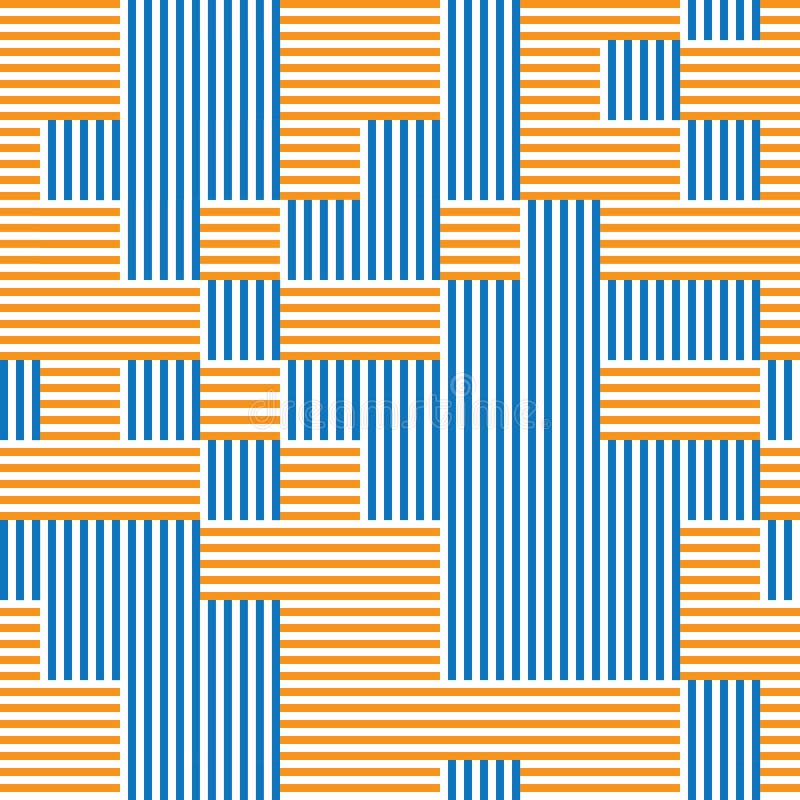 Seamless Pattern of Broken Colored Lines Stock Vector - Illustration of ...