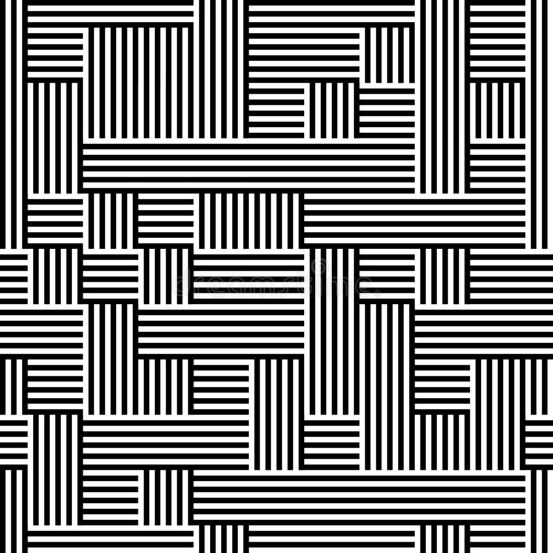 Seamless Pattern of Broken Lines Stock Vector - Illustration of wave ...