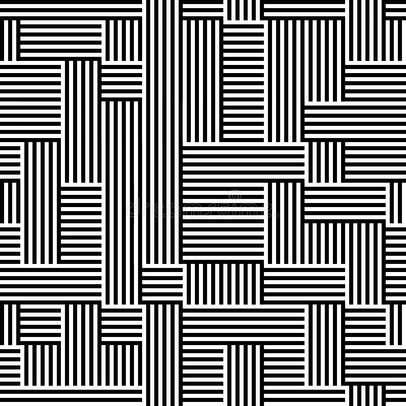 Seamless Pattern of Broken Lines Stock Vector - Illustration of ...