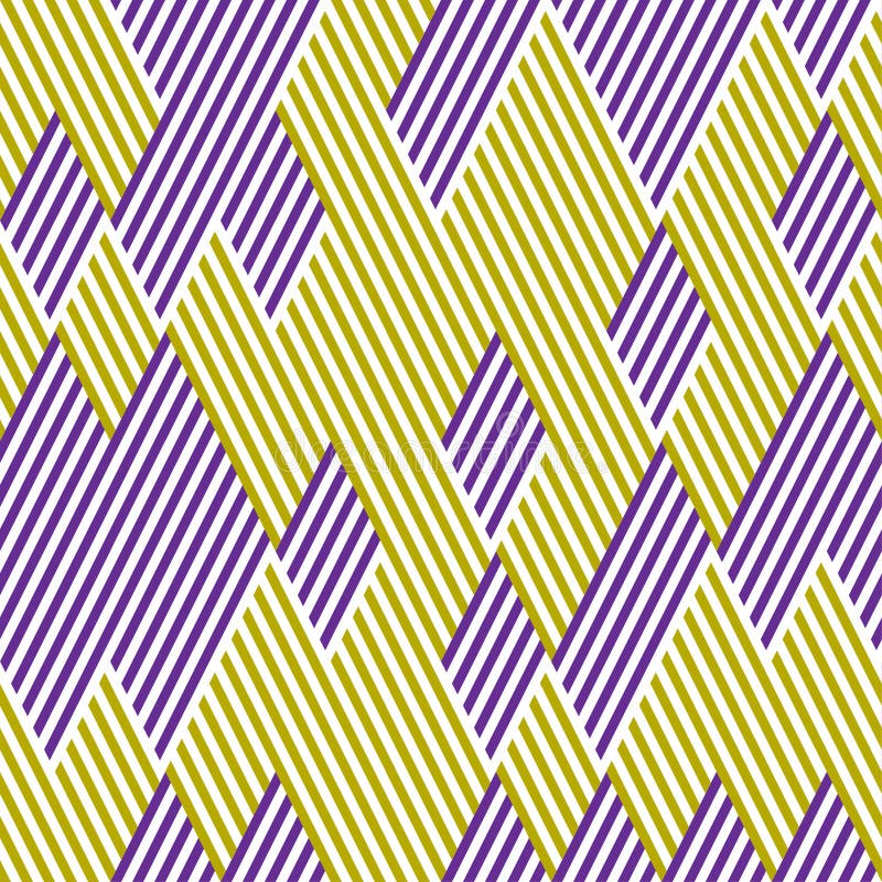 Seamless Pattern of Broken Oblique Colored Lines Stock Vector ...