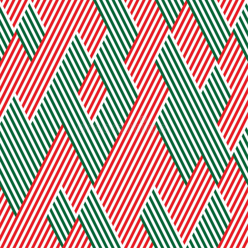 Seamless Pattern of Broken Oblique Colored Lines Stock Vector ...