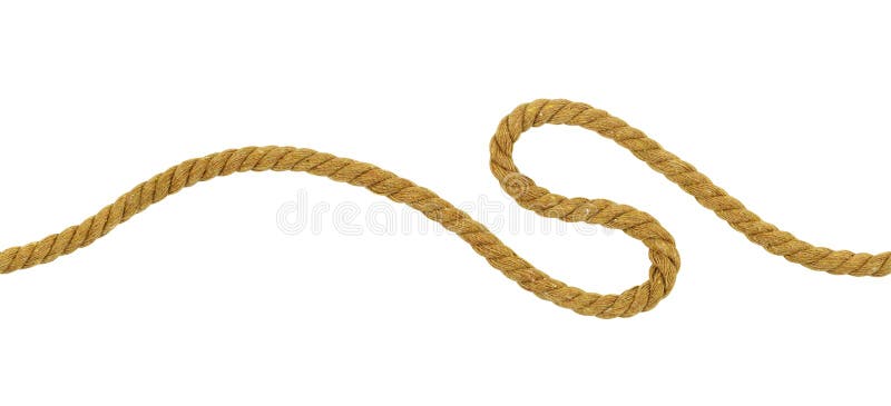 Seamless Pattern with Brown Cotton Waved Rope Stock Photo - Image of ...