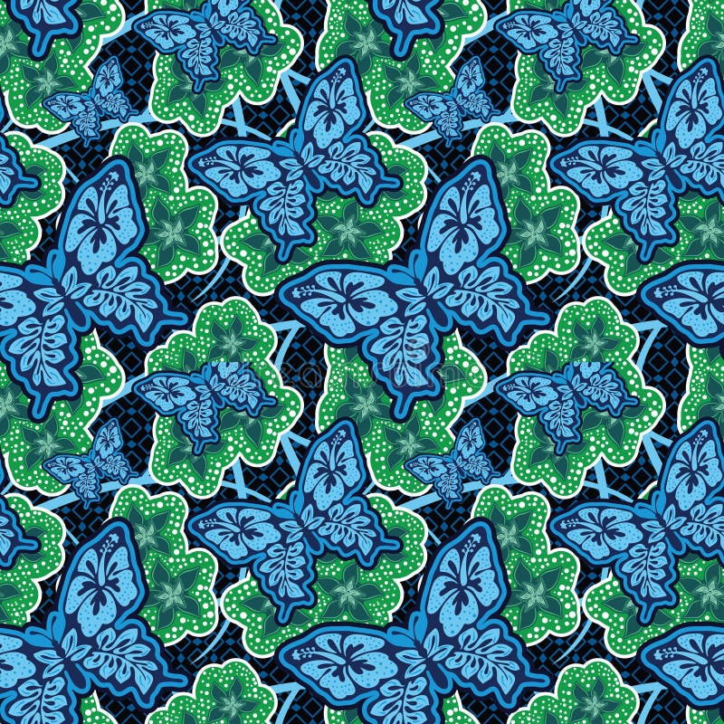 Batik Butterfly Stock Illustrations – 2,125 Batik Butterfly Stock ...