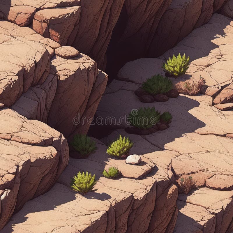 Seamless Pattern with Cactuss and Leaves Background Cacti Pattern for ...