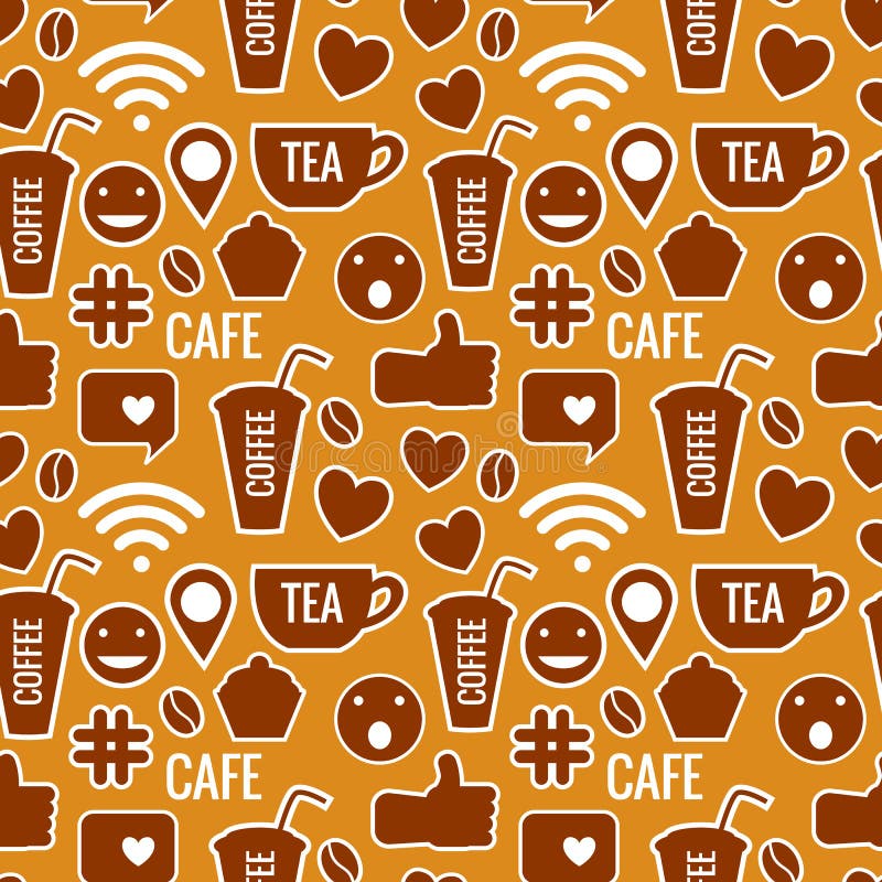 Pattern with Cafe Wall Optical Illusion Stock Vector - Illustration of ...