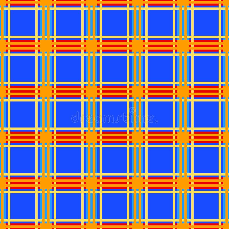 Seamless Pattern in a Cage. Background Gift Stock Vector - Illustration ...