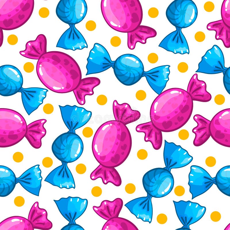 Seamless Pattern with Heart Stock Vector - Illustration of decor, party ...