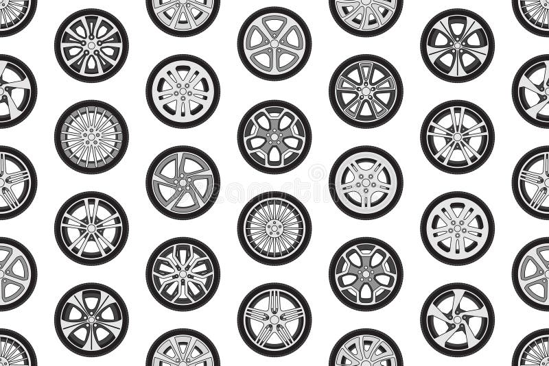 Car Parts Seamless Pattern Stock Illustrations – 295 Car Parts Seamless ...