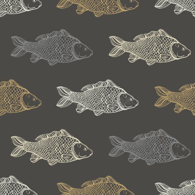 Fish Koi Carp. Chinese Symbol of Good Luck, Courage, Persistence ...